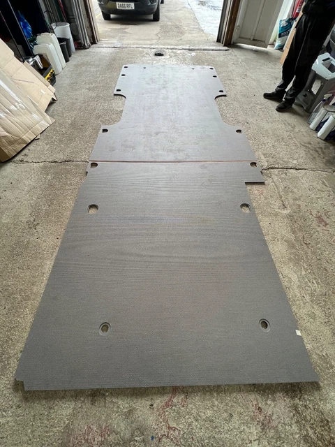 MERCEDES SPRINTER 2022 XLWB Original full ply floor & load restraint's ...