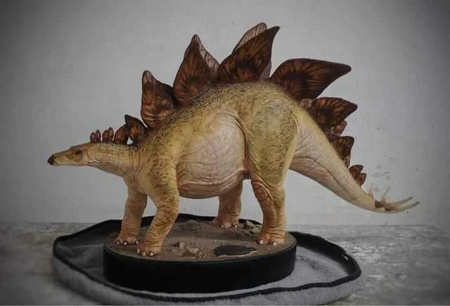 THE LOST WORLD: Jurassic Park Stegosaurus Maquette Prop Statue Figure EUR 458,64 - PicClick FR
