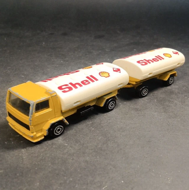 MAJORETTE FORD TRUCK Shell Tanker N241 1/100 Made in France Vintage ...