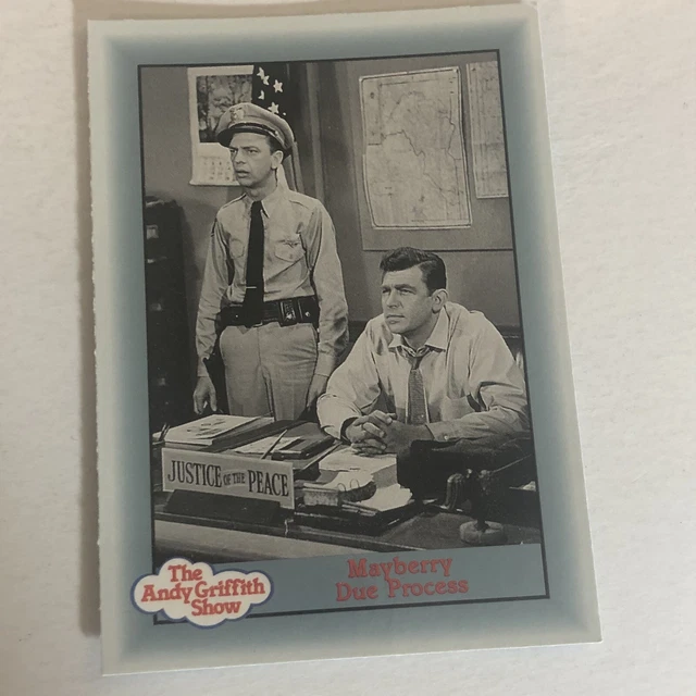 ANDY BARNEY AND Gomer Trading Card Andy Griffith Show 1990 Don Knotts ...