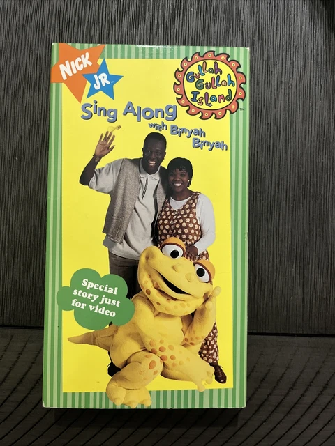 VINTAGE NICKELODEON NICK Jr. Gullah Gullah Island Sing-Along Binya ...