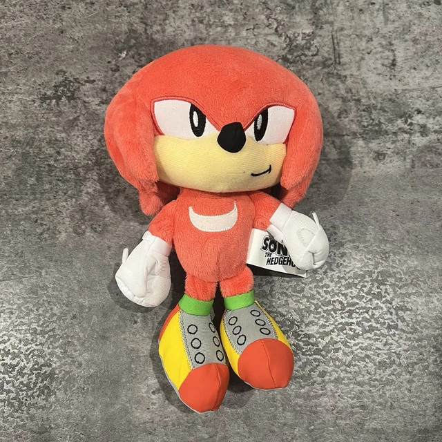 SONIC THE HEDGEHOG Knuckles Plush Soft Toy £9.99 - PicClick UK