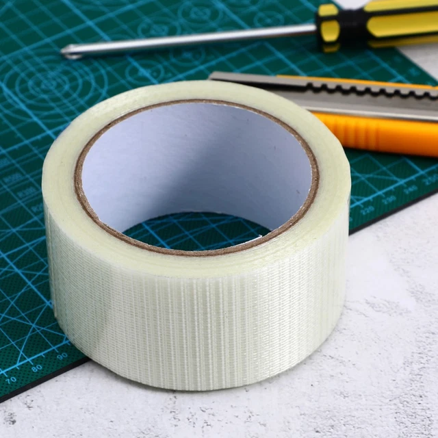 PACKING TAPE STRONG Heavy Duty Strapping Fixing Enclosed Fiberglass $27 ...