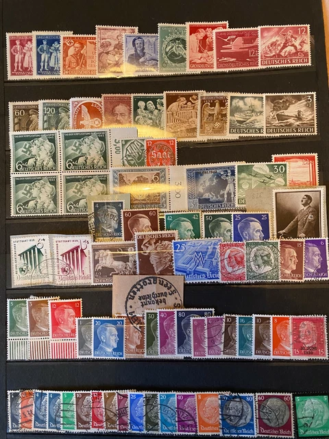 NEW AND OBLITERATED German Empire Stamps 1933/1944 Lot 50 $33.91 ... NEW AND OBLITERATED German Empire Stamps 1933/1944 Lot 50 $33.91 ...
