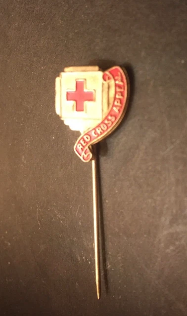 AUSTRALIAN WW1 ERA Red Cross Appeal Flag Day Stickpin Badge £15.00 ...