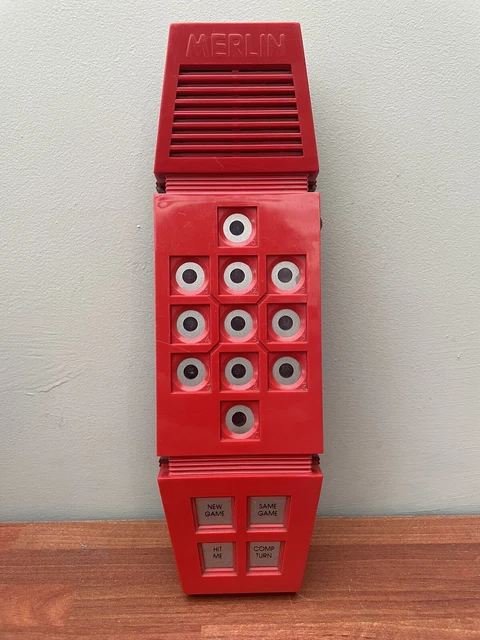VINTAGE 1979 MERLIN Electronic Game By Palitoy Parker Brothers £10.00 ...