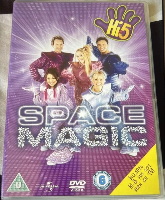 HI 5 FIVE Dvd Space Magic Oop Rare Australian Kids Childrens Show ...