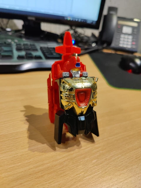 1994 PLAYMATES SUPERHUMAN Samurai Syber-Squad Deluxe (Zenon) Vitor Red ...