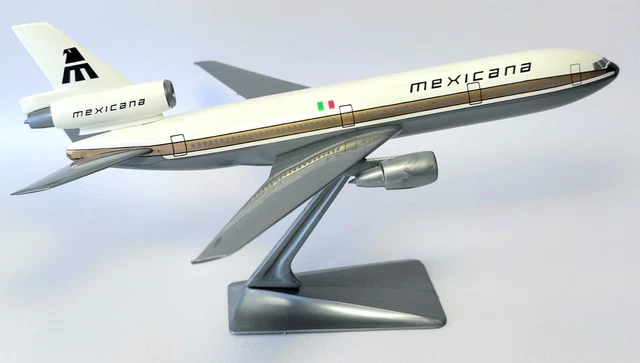 DOUGLAS DC-10 MEXICANA de Aviación Vintage wooster Collectors Model Scale 1:250 £34.99 - PicClick UK