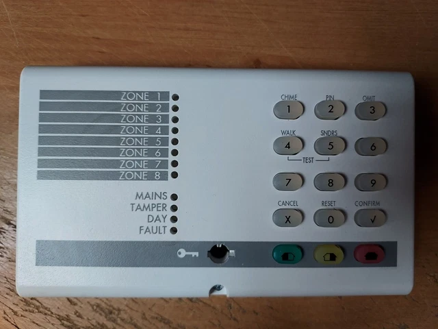 RACAL GUARDALL BALMORAL LED + Remote Keypad RKP WT2754 Chubb Extremely ...