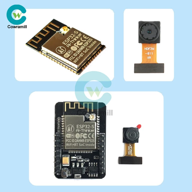 ESP32-CAM ESP32-S ESP32 WIFI+Bluetooth Development Board w/ OV2640 ...