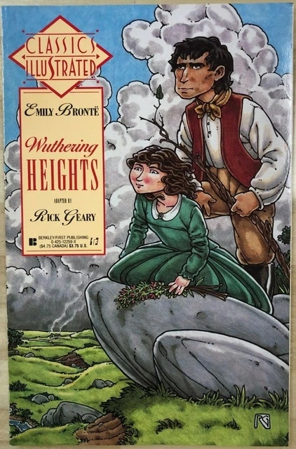 CLASSIQUES ILLUSTRÉS EMILY Bronte WUTHERING HEIGHTS Geary 1990 1ère ...