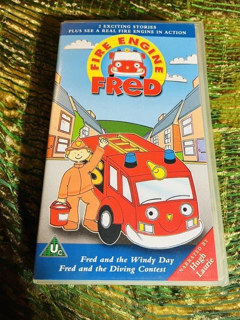 VHS FIRE ENGINE Fred - Fred & windy day + Fred & driving contest £0.99 ...
