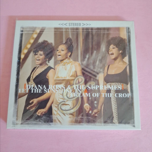 DIANA ROSS THE Supremes LET THE SUNSHINE IN / CREAM OF THE CROP CD ...