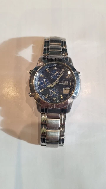 CASIO WAVE CEPTOR WVQ-560 (4723) working with manual £25.00 - PicClick UK