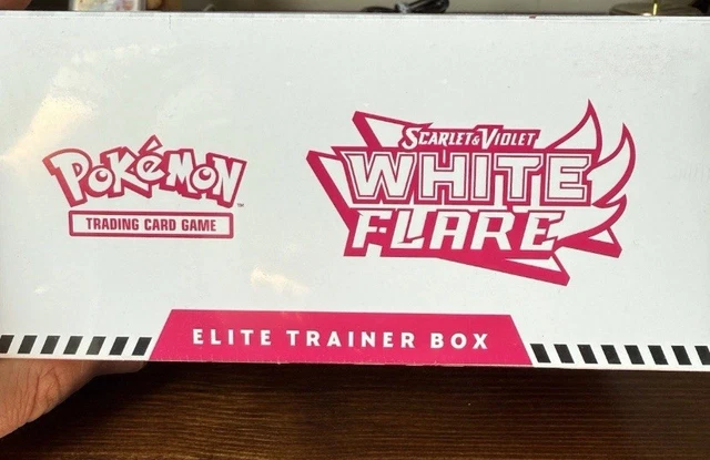 POKÉMON TCG WHITE Flare Elite Trainer Box ETB - NEW, FACTORY SEALED ...