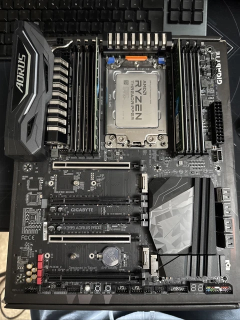 MOTHERBOARD CPU AND RAM Bundle | RYZEN Threadripper 1920x, Gigabyte ...