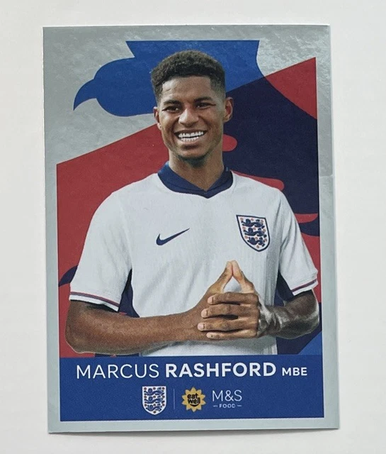 MARCUS RASHFORD M&S Food Marks And Spencer Panini England Sticker 2024 ...