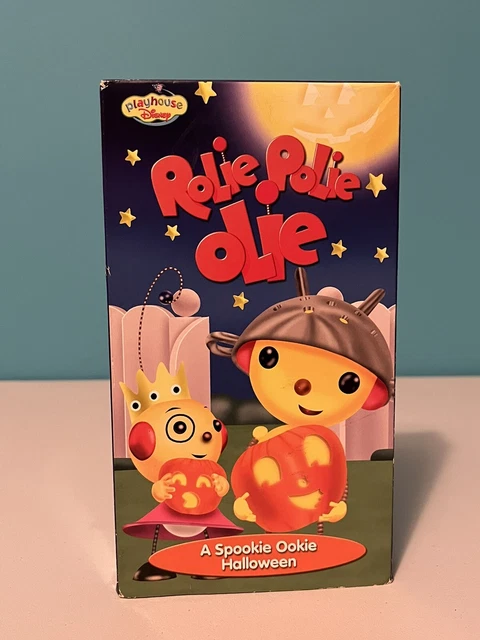 PLAYHOUSE DISNEY ROLIE Polie Olie A Spookie Ookie Halloween VHS Tape ...