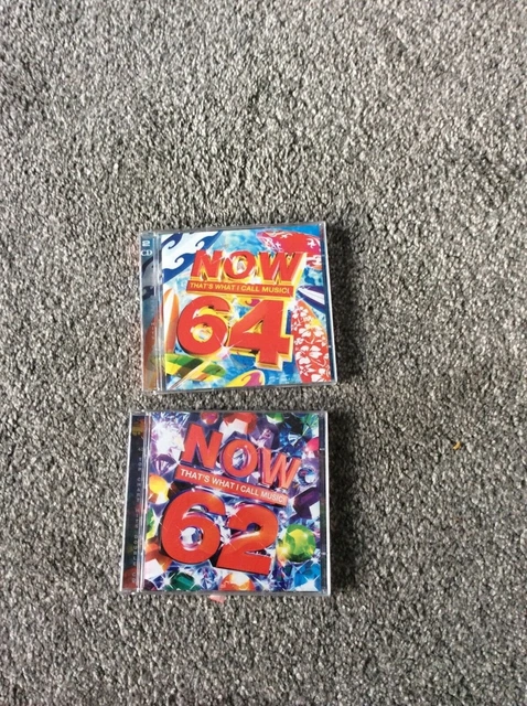 NOW THAT’S WHAT I call music bundle 62 64 £2.99 - PicClick UK