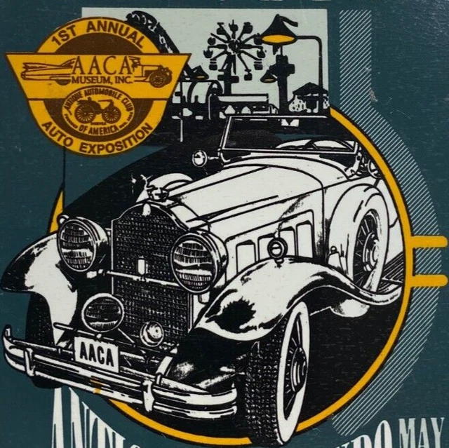 1996 ANTIQUE AUTOMOBILE Club Car Show Expo AACA Hershey Pennsylvania ...
