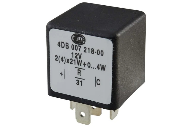 HELLA FLASHER UNIT 12V 4-pin connector 4DB 007 218-001 £15.81 - PicClick UK