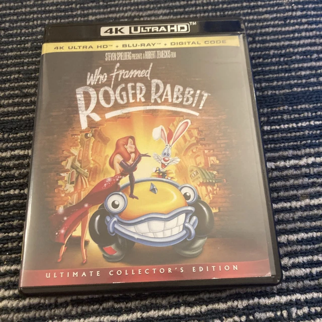 WHO FRAMED ROGER Rabbit (4K Ultra HD + Bluray, 1988) $17.50 - PicClick