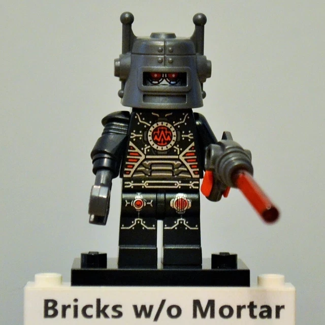 NEW GENUINE LEGO Evil Robot Minifig with Blaster Series 8 8833 £6.69 ...