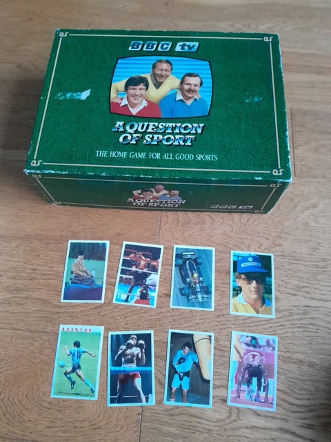 A QUESTION OF Sport Board Game 1986 All Rare Cards Mike Tyson Senna £27 ...