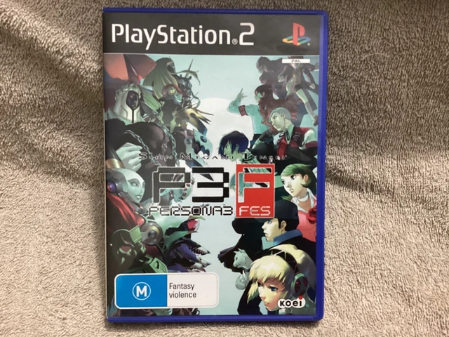 SHIN MEGAMI TENSEI Persona 3 FES PS2 Sony PlayStation 2 Aus Pal EUR 275 ...
