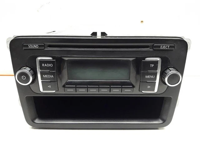 VOLKSWAGEN CADDY RADIO CD Stereo Radio Head Unit & WARRANTY 5K0 035 156 ...