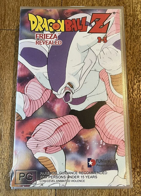 DRAGON BALL Z VHS 2.5 Frieza Revealed Video Tape Madman Anime $25.00 ...