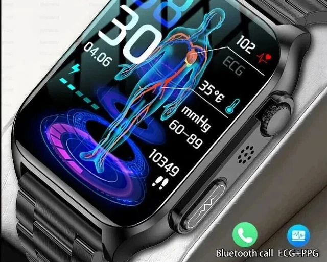 SMARTWATCH SMARTWATCH UOMO chiamata Bluetooth orologio donna ...