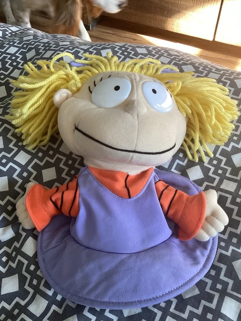 ANGELICA RUGRATS 90S character toy hand puppet 1998 viacom 25cm £8.00 ...