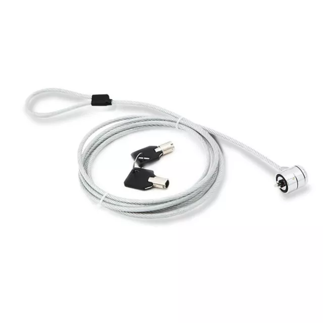 NOTEBOOK LAPTOP COMPUTER Security Kensington Cable Chain With Key Lock ...