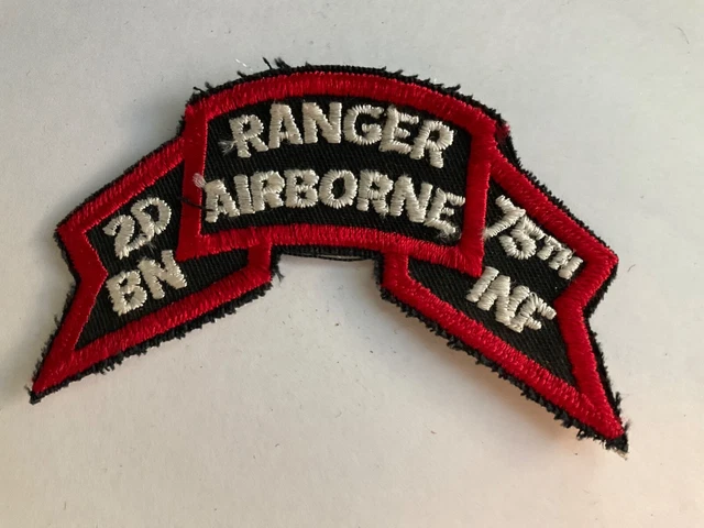 2ND BATTALION, 75TH Infantry Regiment, Ranger Airborne, US Army Patch ...