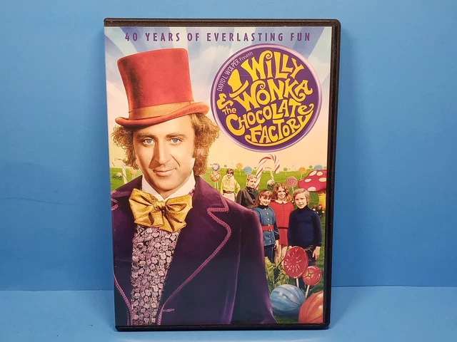 WILLY WONKA & the Chocolate Factory (DVD, 1971, écran large 40e ...