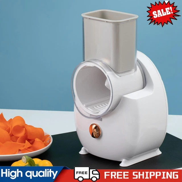 3-IN-1 ELECTRIC VEGETABLE Slicer Multifunctional Fruit Cutter Home ...