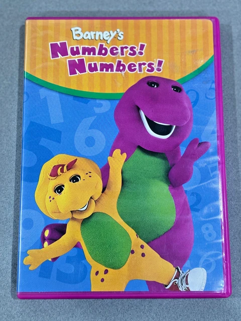 BARNEY - NUMBERS!, Numbers! (DVD, 2010, Canadian Back to School Version ...