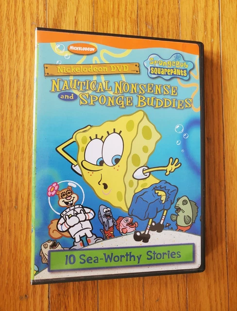 SPONGEBOB SQUAREPANTS NAUTICAL Nonsense Sponge Buddies DVD 2002 ...