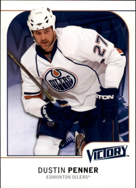 CARTE DE HOCKEY 2009-10 Upper Deck Victory Oilers #82 Dustin Penner EUR ...