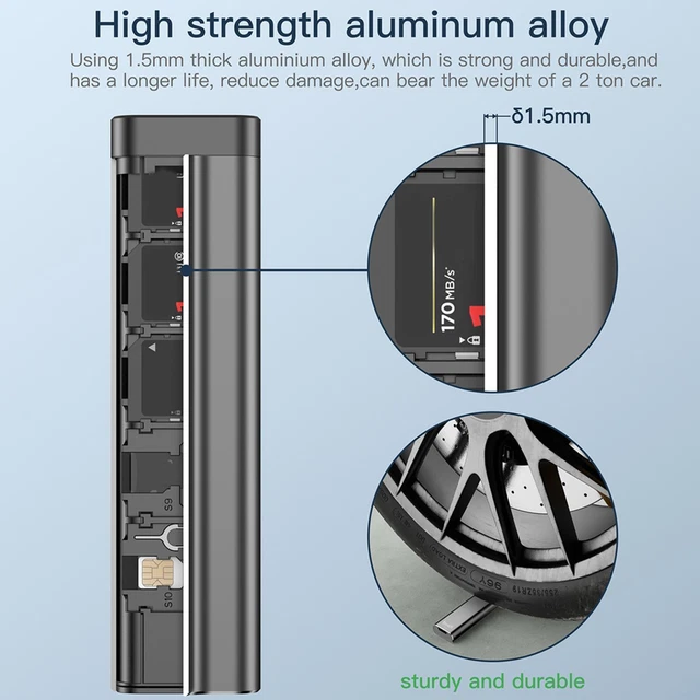 BUDI 30 IN 1 TF Card SIM Card Memory Card Storage Box J5 SALE 2022NEW й ...