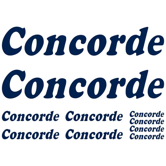 CONCORDE XL AUFKLEBER sticker wohnmobil camper wohnwagen caravan 10 ...