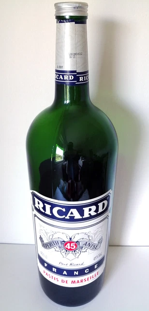 ANCIEN MAGNUM VIDE de RICARD 4,5 litres pour balancelle EUR 15,00 ...