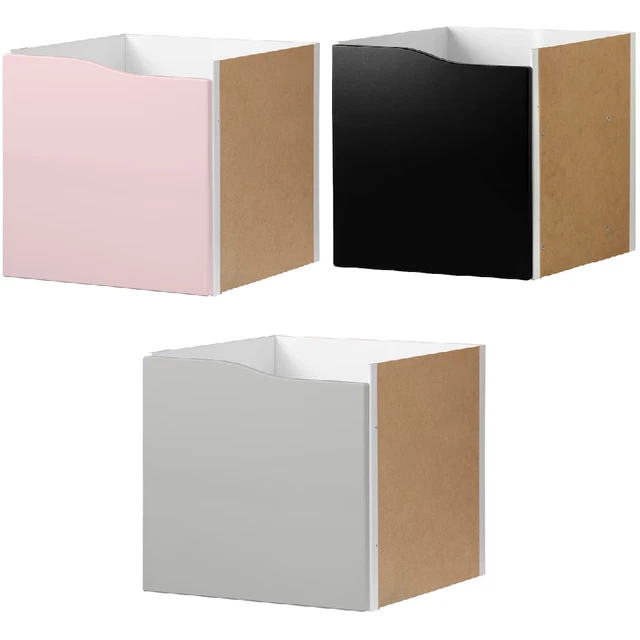 IKEA KALLAX INSERT with Door 33x33cm Cube Storage Organiser Shelving ...