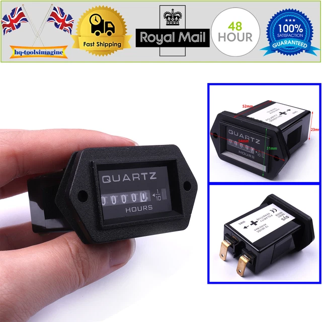 12V-36V TRUCK TRACTOR diesel outboard Engine Hour Meter for Boat Car ...