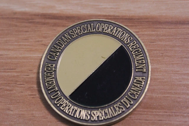 CANADIAN SPECIAL OPERATIONS Regiment CANSOFCOM Challenge Coin $104.17 ...