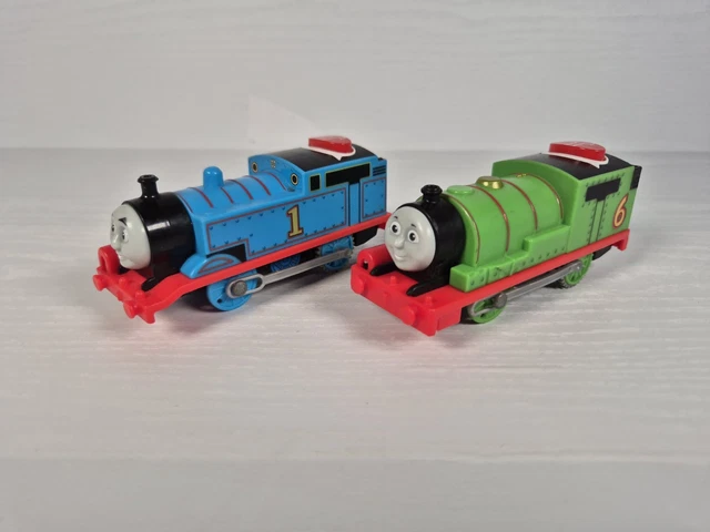 THOMAS & FRIENDS Talking Light Up Thomas And Percy Train Interactive ...