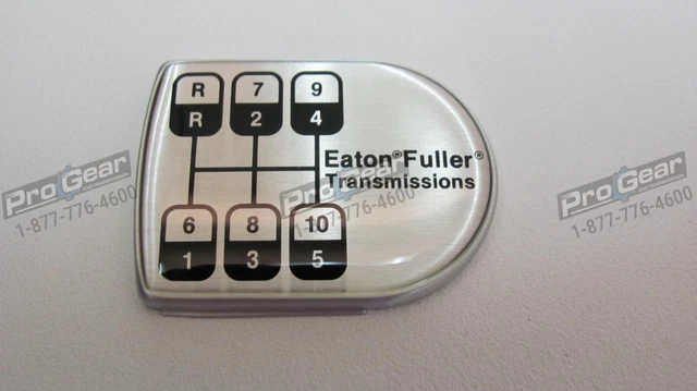 EATON FULLER 10 speed transmission old style D shaped shift knob ...