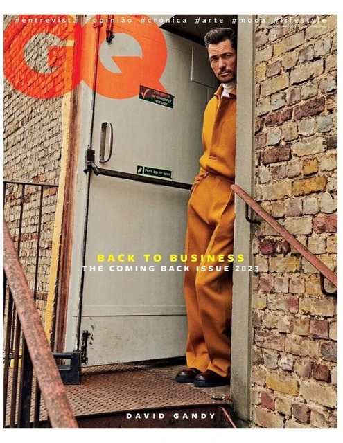 GQ MAGAZIN PORTUGAL September 2023 David Gandy Rafael Leão Bárbara ...